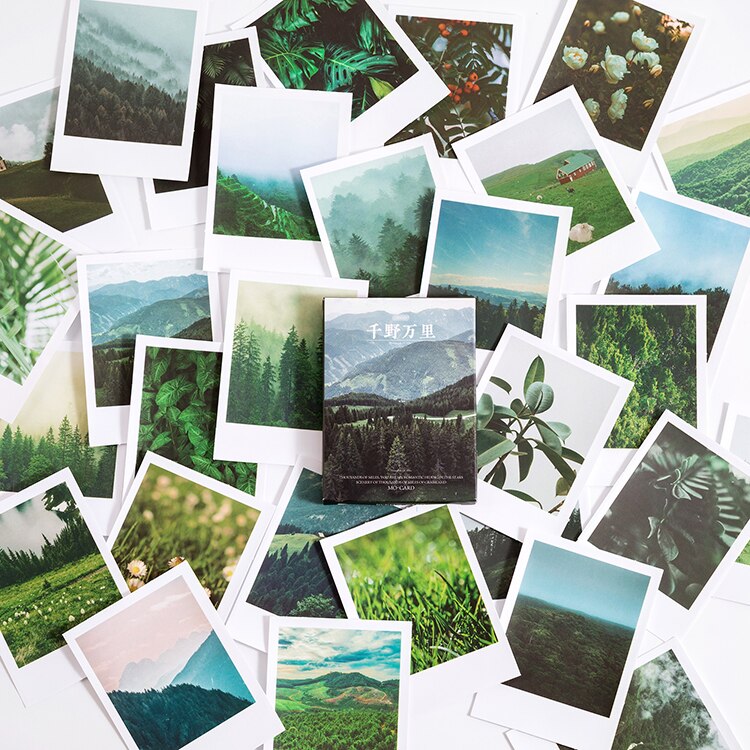 30pcs/pack Lomo Paper Sticker Set Painting Scenery... – Vicedeal