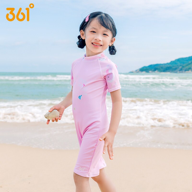 Children’s Swimwear One Piece Pink Kawaii Swimsuit... – Grandado