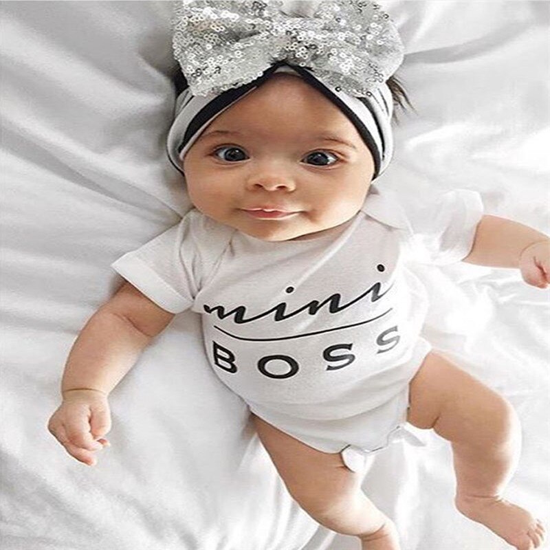 0-18M Newborn Clothes One Piece Baby Girl Bodysuit... – Grandado
