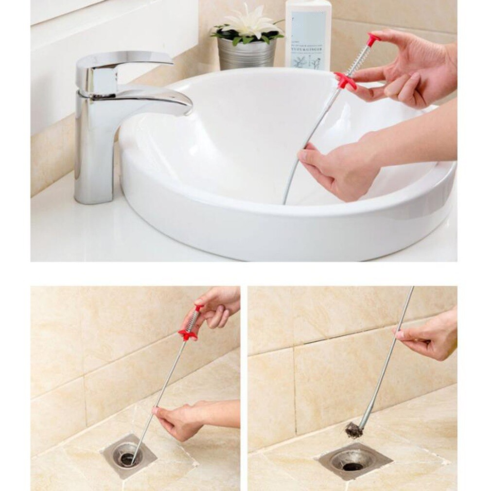 Bathroom Kitchen Spring Sewer Dredging Tools Benda... – Vicedeal