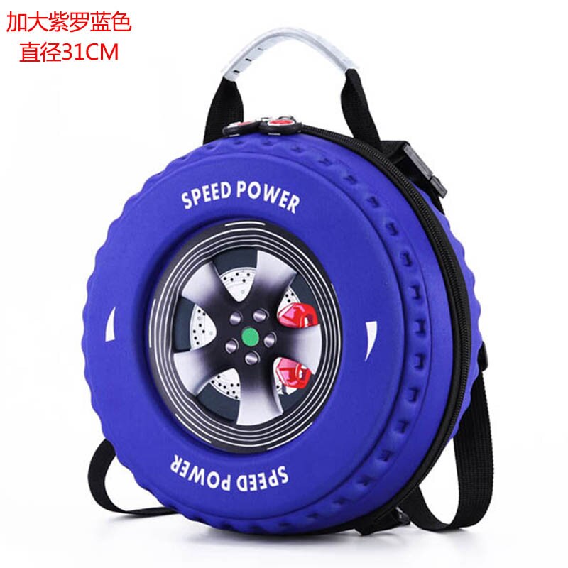 Children's cartoon school bag car tire EVA stereo ... – Vicedeal