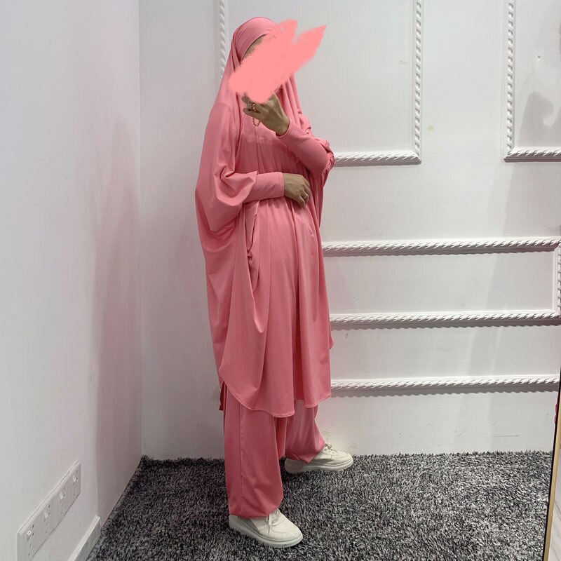 Women Muslim Sets Matching Outfits Modest Tracksui... – Grandado