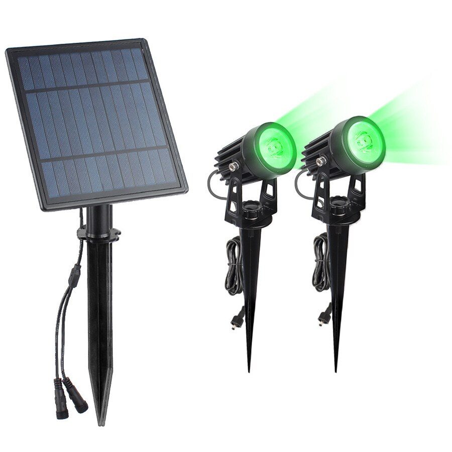 Thrisdar 2 IN 1 Outdoor Garden Solar Spotlight IP6... – Grandado