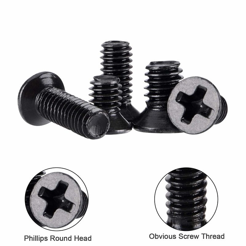 500Pcs M2 M2.5 M3 Km Schroef Platte Kop Phillips S... – Vicedeal