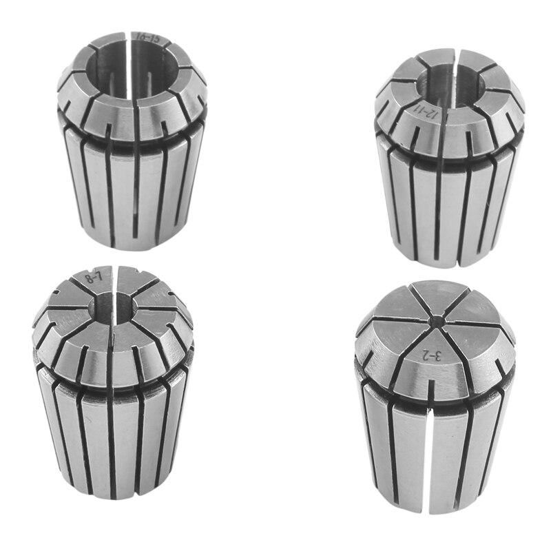 ER25 collet set 11 pcs from 3mm to 16mm for CNC mi... – Vicedeal