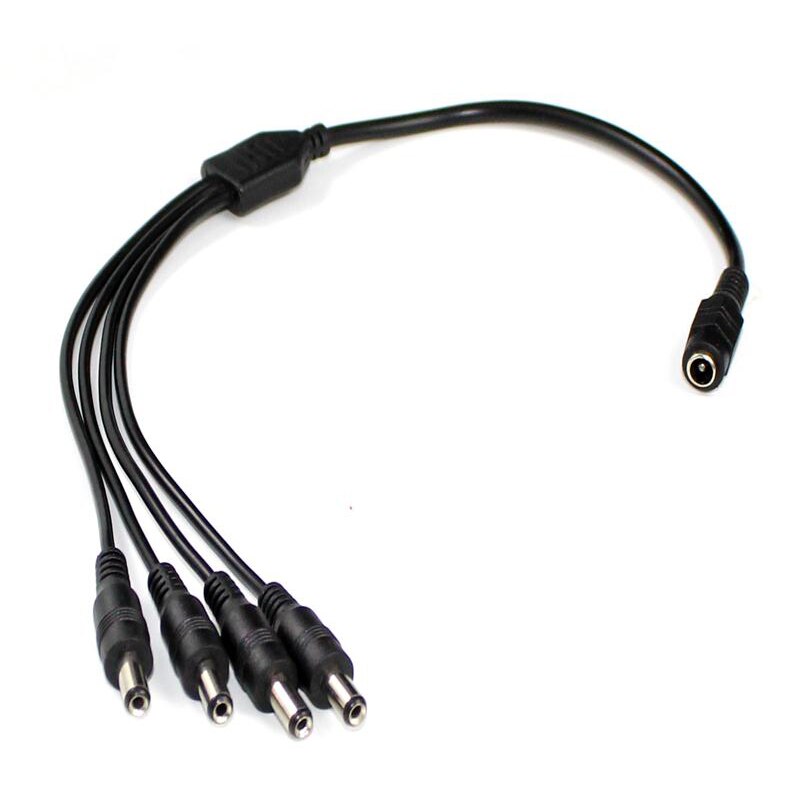 ANRAN 5.5x2.1mm 1 to 4 Port Power Splitter Cable P... – Grandado