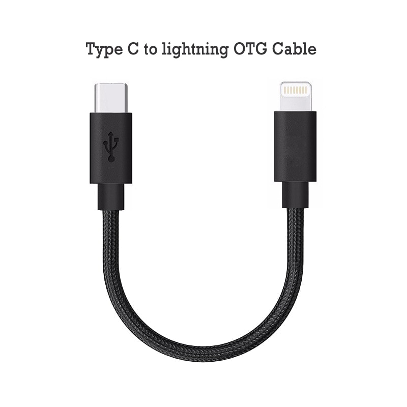 Usb Type-C Bliksem Otg Kabel Voor Ios Sluit LT-LT1... – Vicedeal