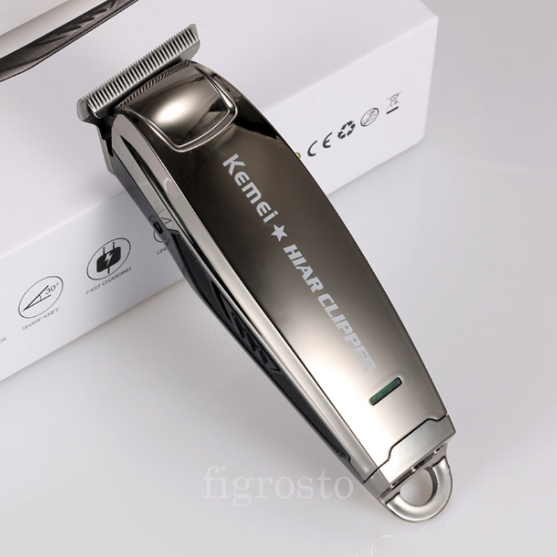 Draadloze Kapper Clippers KM2812 Mini Salon Schere... – Grandado