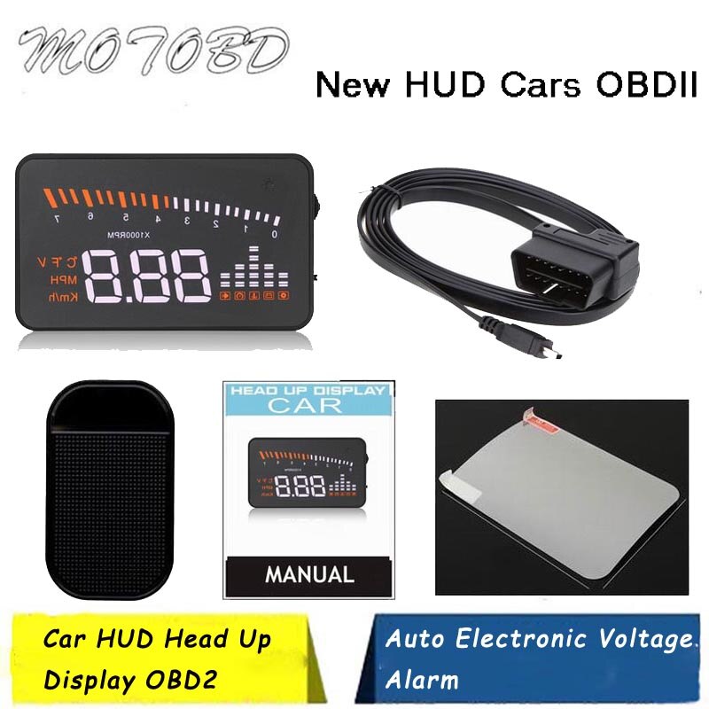 3 Inch X5 OBD2 Hud Display Auto Water Temperatuur ... – Grandado