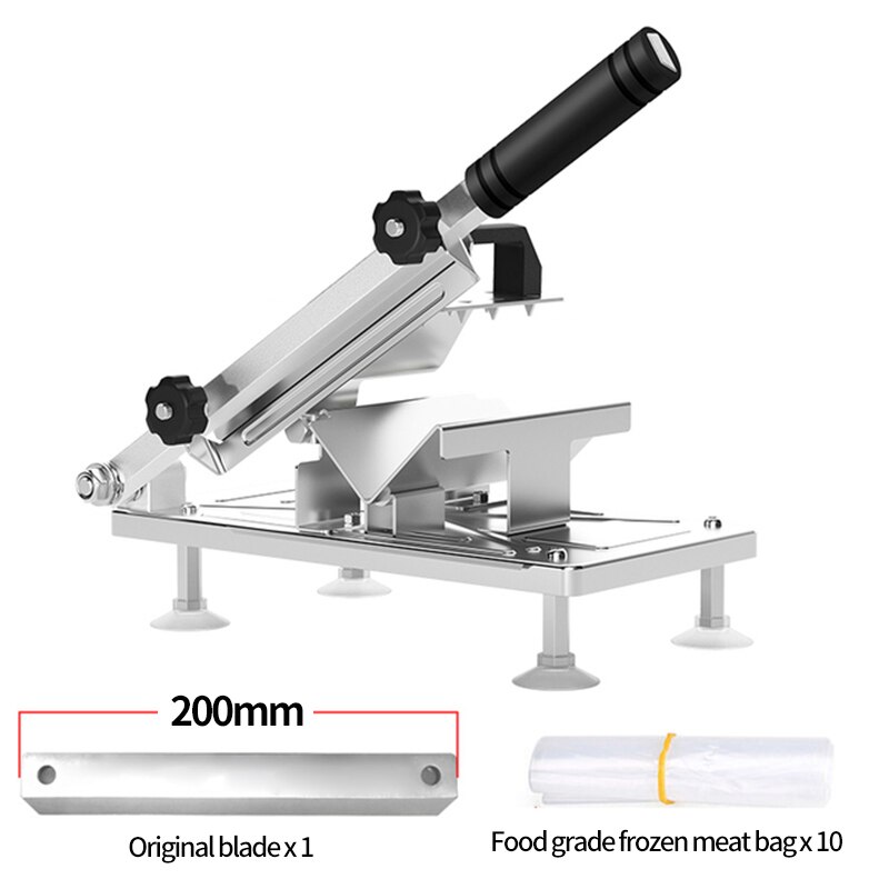 Kitchen Frozen Meat Slicer Manual Stainless Steel ... – Vicedeal