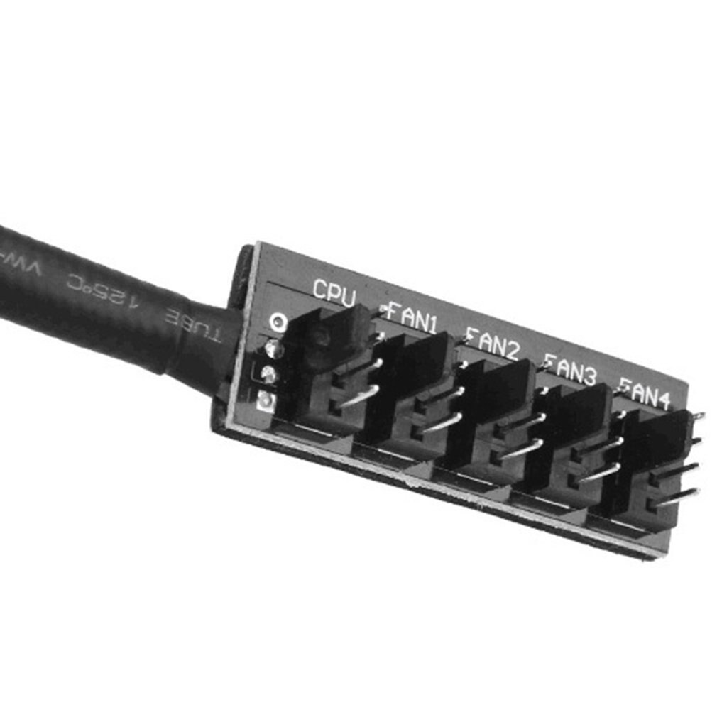 1 To 5 4-Pin TX4 PWM CPU Cooling Fan/Case Splitter... – Grandado
