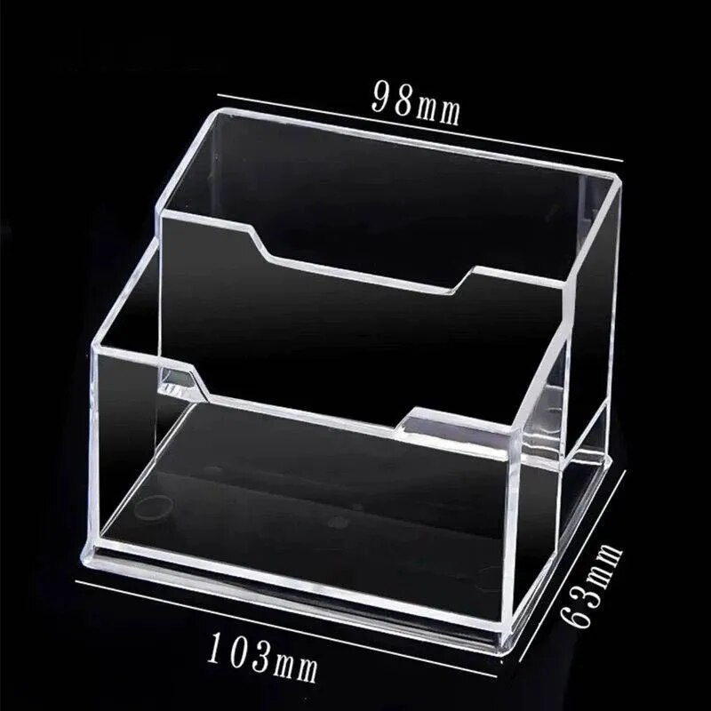 1pcs Clear Desk Shelf Box Storage Display Stand Ac... – Grandado