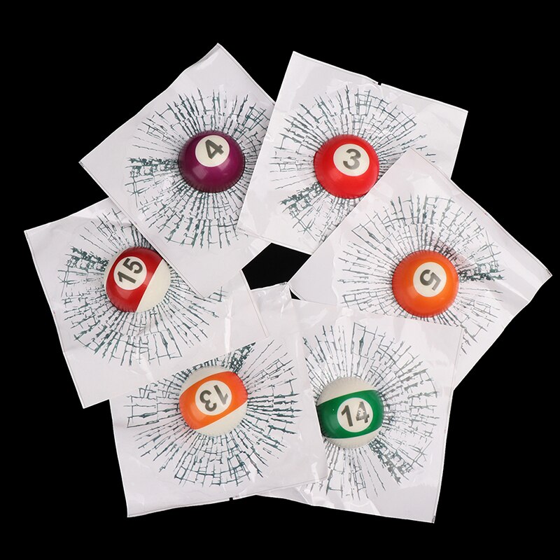 1PCS Car Stickers 3D Billiards ball Hits Car Body ... – Grandado