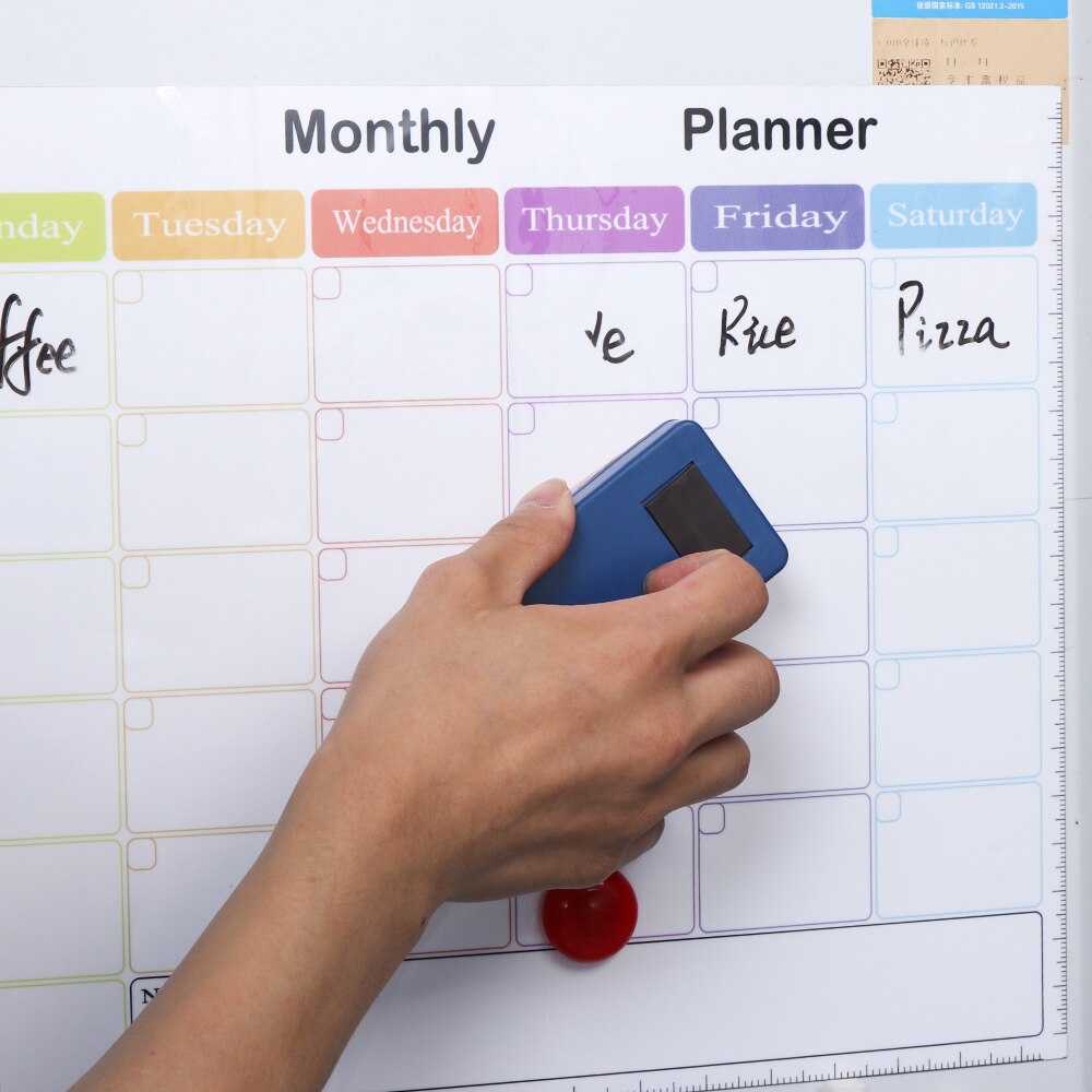 Whiteboard Fridge Magnet Daily Message Drawing Mag... – Grandado