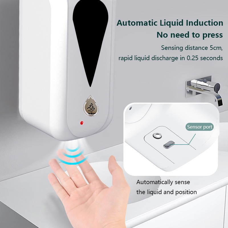 1200ml Capacity Magic Automatic Soap Dispenser Tou... – Vicedeal