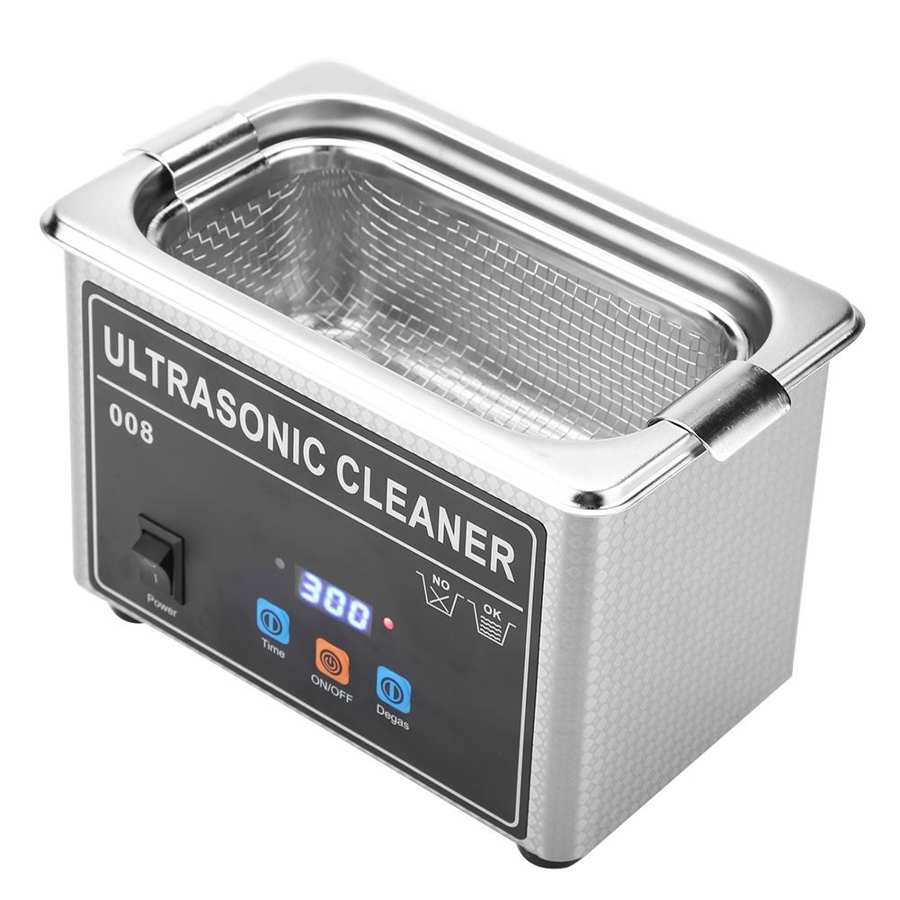 35W 800ml Ultrasonic Cleaner Jewelry Cleaning Mach... – Vicedeal