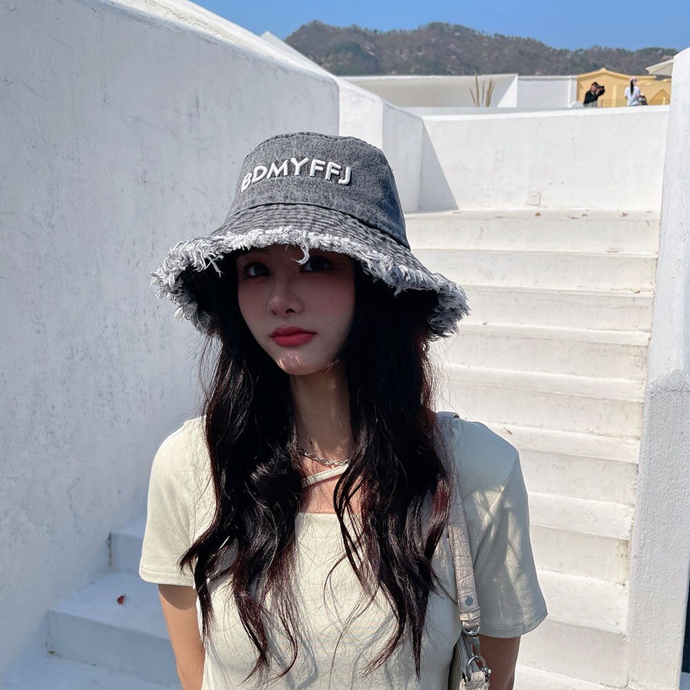 Washed cowboy hats Hip hop caps sun hats tassels c... – Grandado