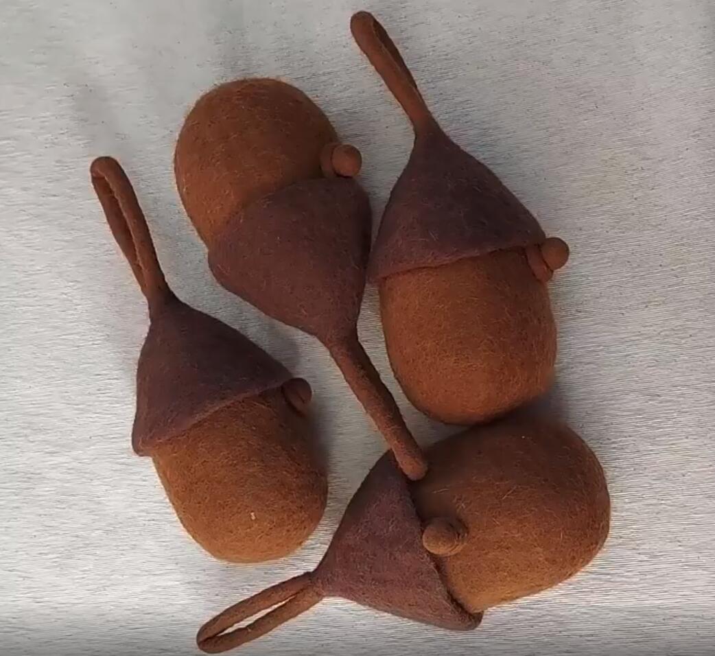 Women Handmade Wool Felt Bag 2022 Ladies Solid Col... – Vicedeal