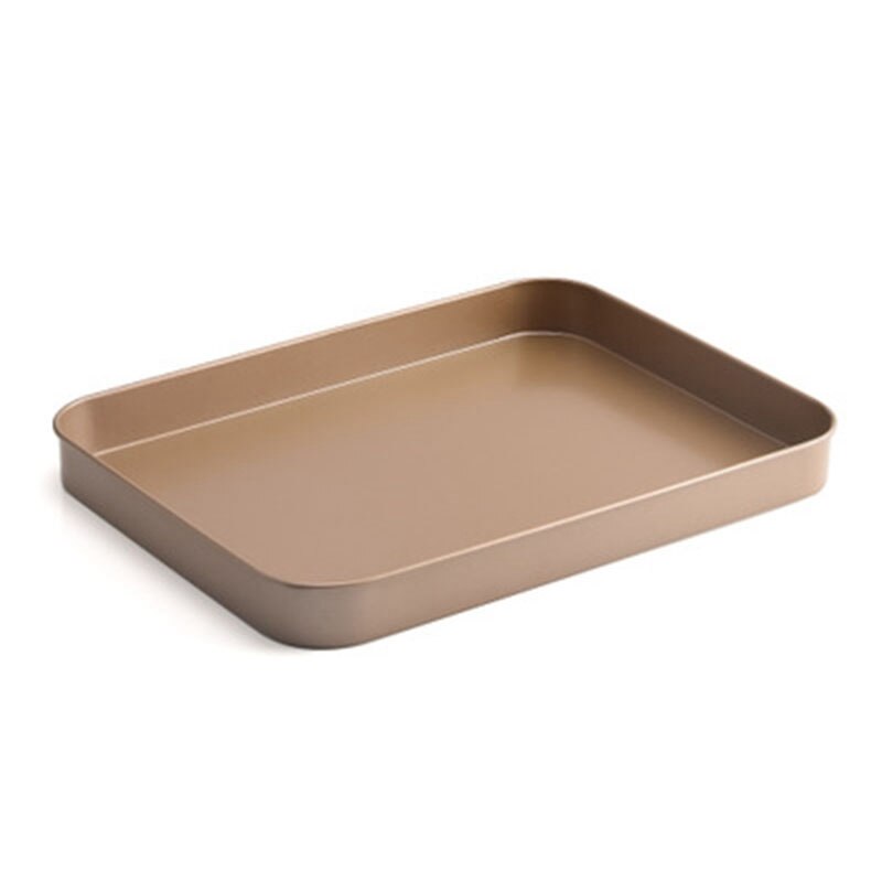 3 Pcs Rectangular Non-Stick Bread Cake Baking Tray... – Vicedeal