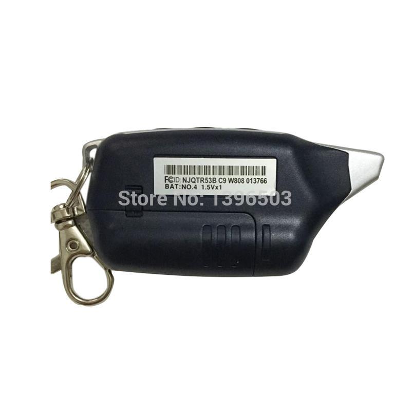 Russian C9 LCD Remote Control Keychain Fob for Key... – Grandado