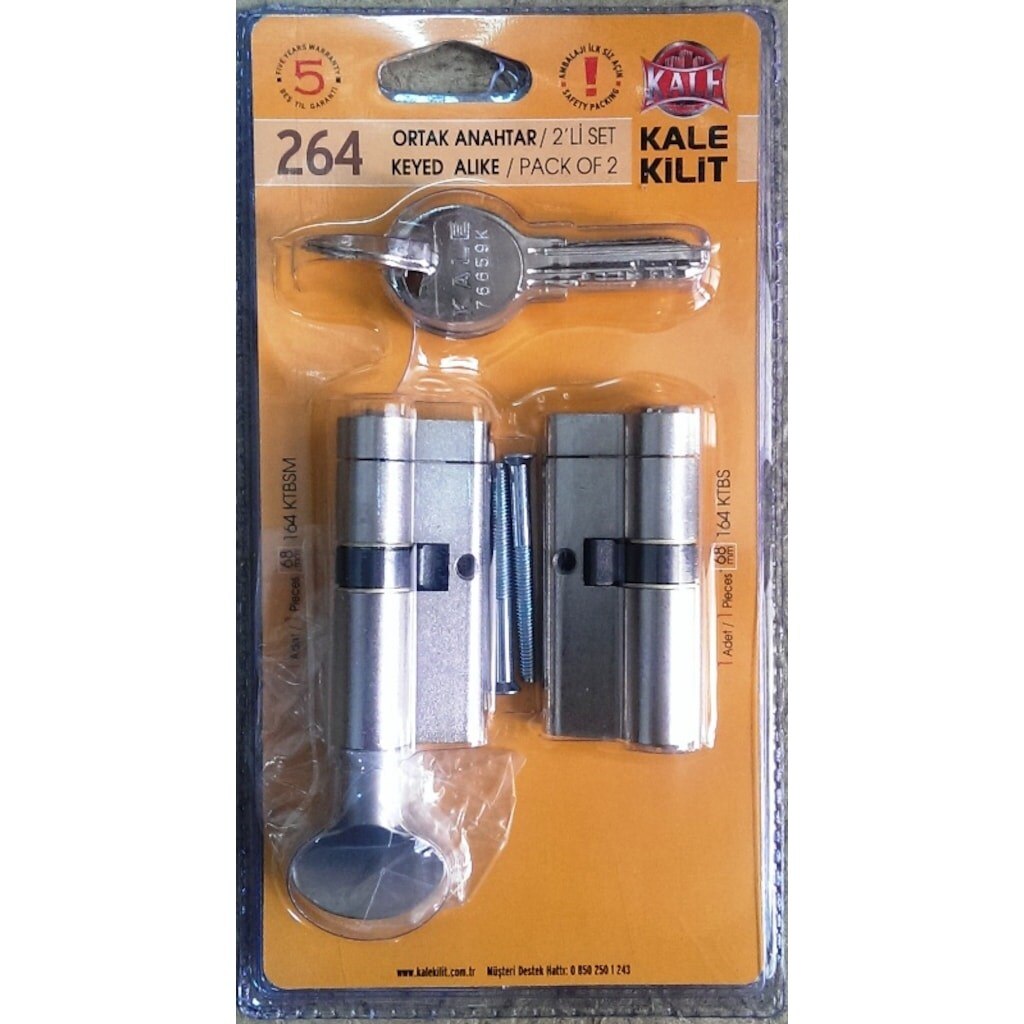 Castle 264 Trapped Lock System Profile Cylinder Co... – Vicedeal