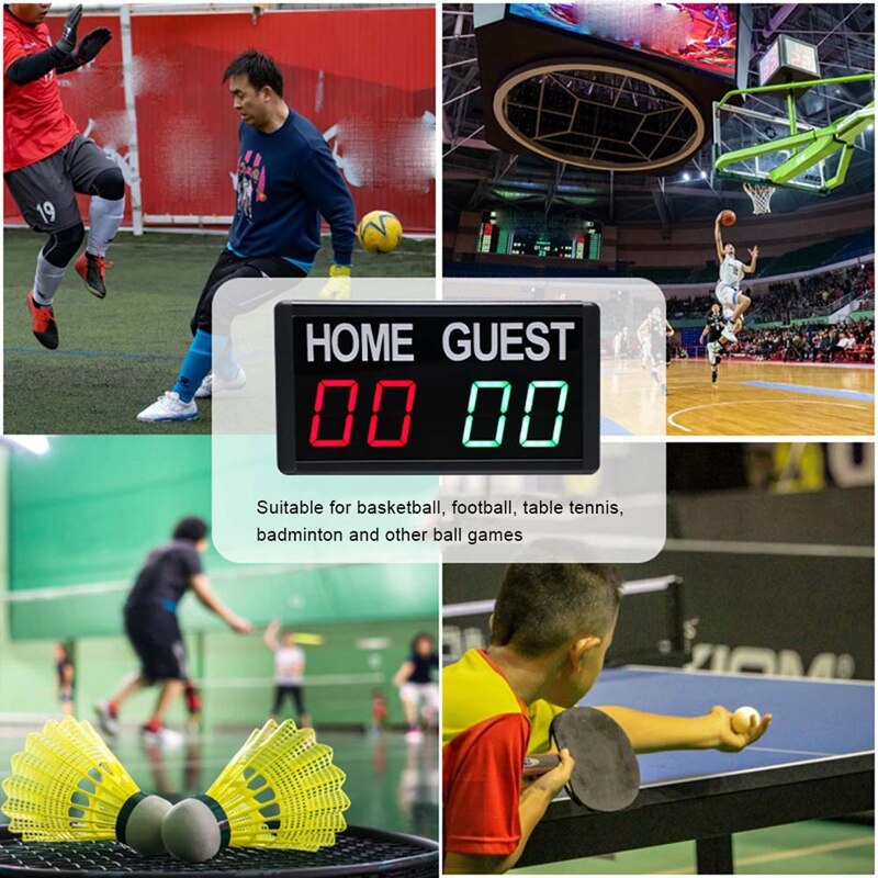 -Score Keeper, Electronic Scoreboard, Digital Scor... – Grandado