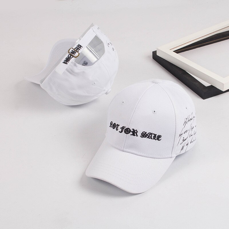 summer letter embroidered duck Cap Black curved br... – Grandado