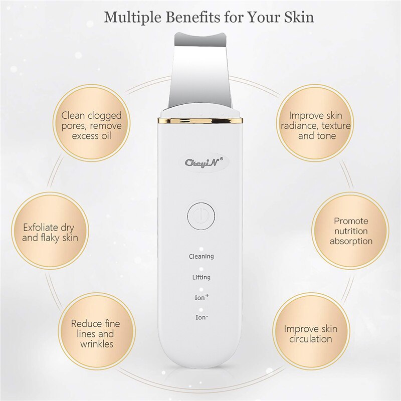 CkeyiN ems Ionen Ultraschall Haut Wäscher Tiefe Ge... – Grandado