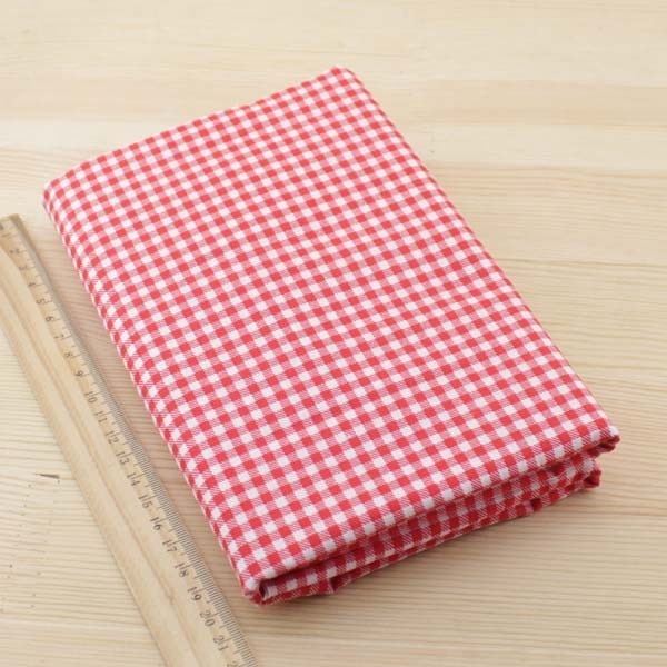 7pcs Red Cotton Patchwork Fabric Bundle For DIY Se... – Vicedeal