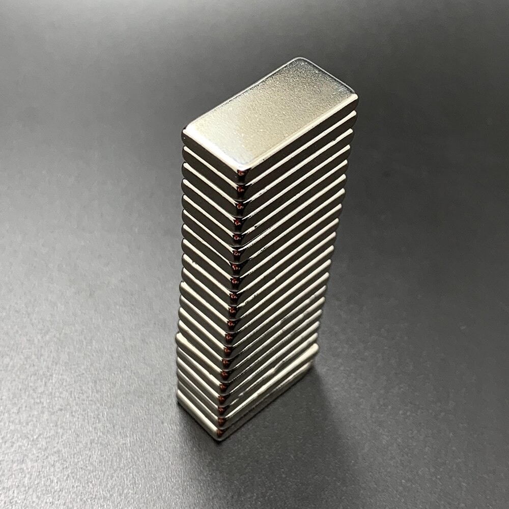 Neodym magnet 20x10x3 N35 NdFeB platz super starke... – Vicedeal