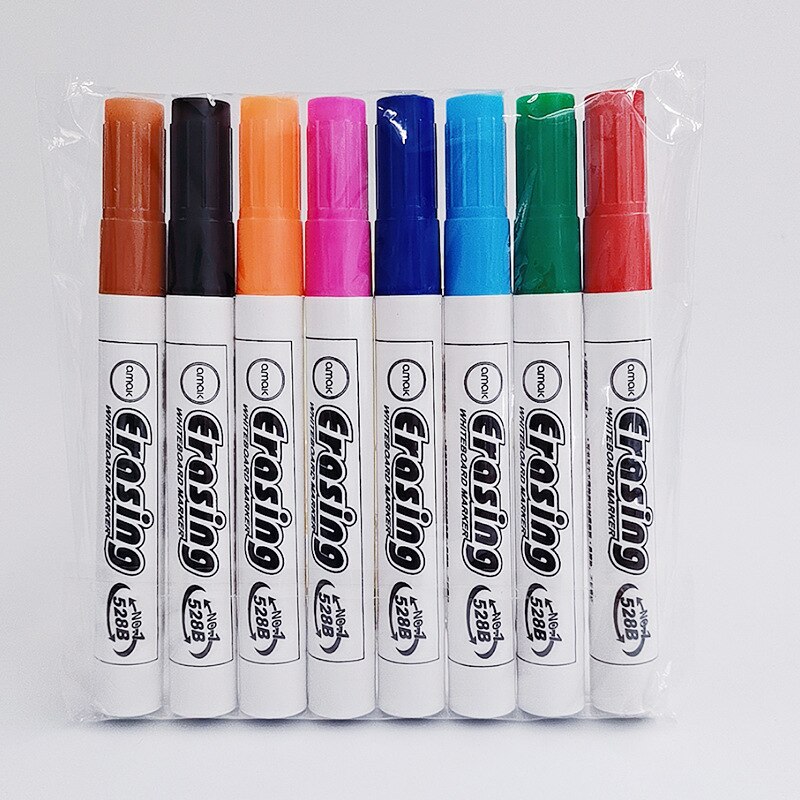 8Pcs Floating Marker Pen Drawing Toys Whiteboard P... – Vicedeal