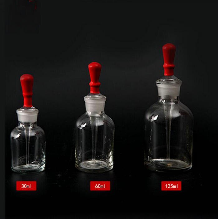 60ml Clear Glass Dropper Bottle Glass Reagent Cont... – Grandado