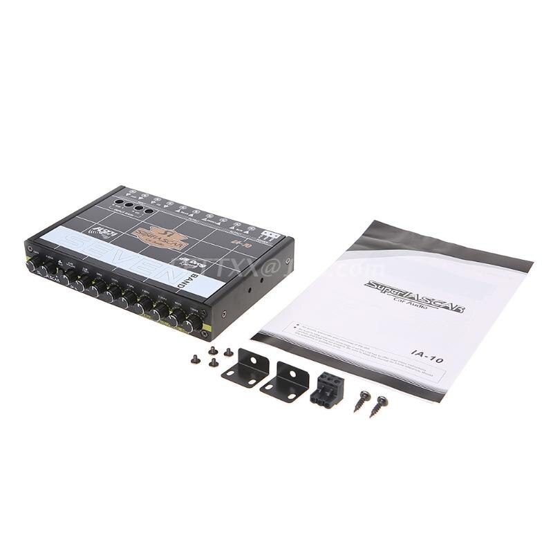 Auto 7 Band Equalizer Gemodificeerde Auto Eq Equal... – Vicedeal