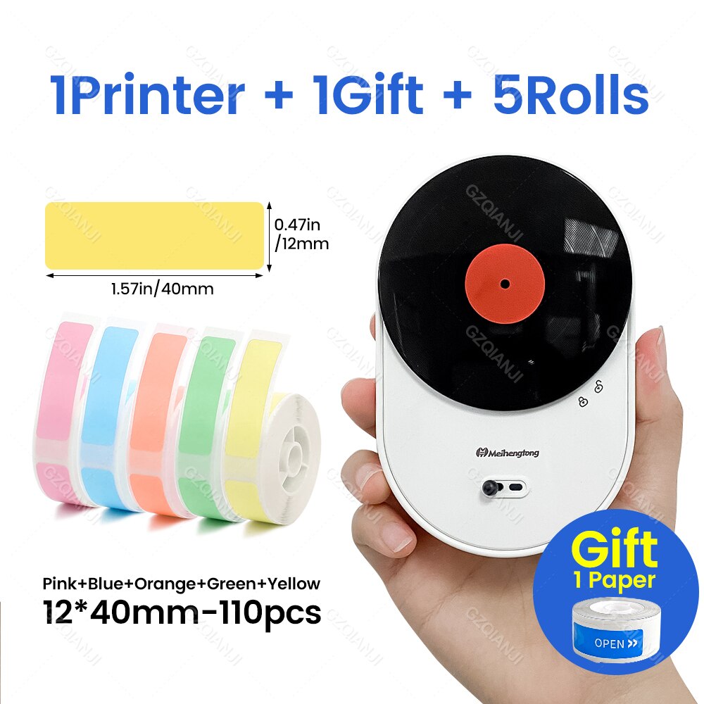 Gzqianji Mini Label Maker Machine Pocket Thermisch... – Vicedeal