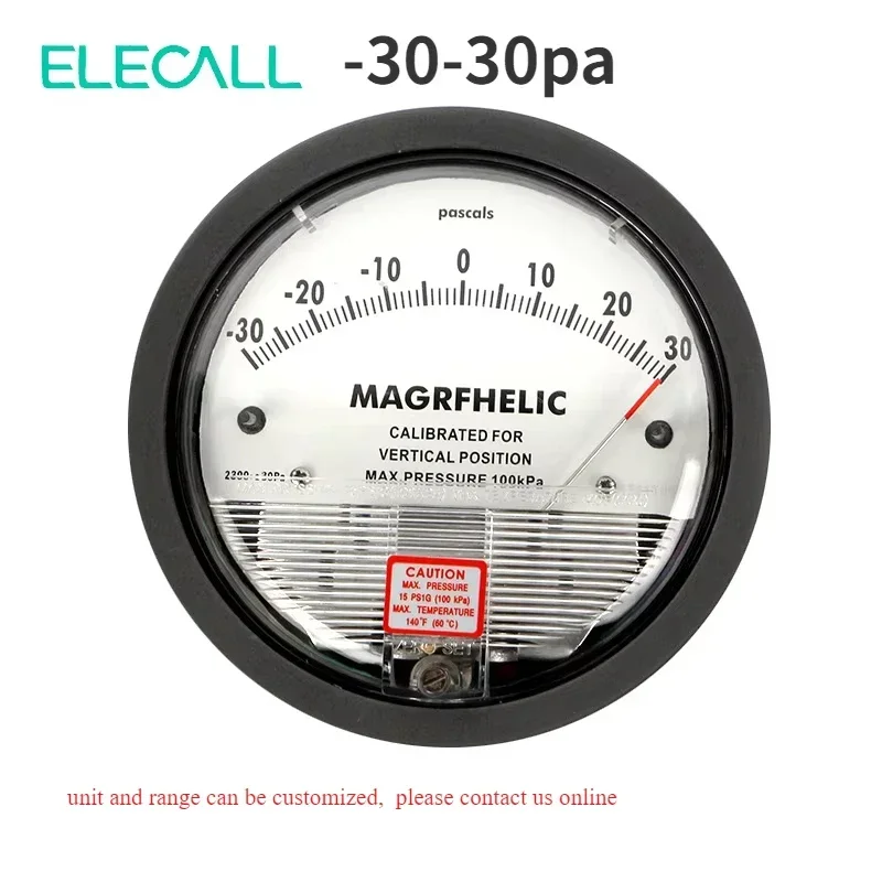ELECALL TE2000 PA /mbar Micro Differential Pressur... – Grandado