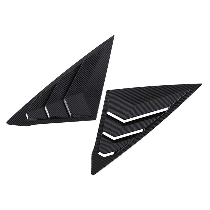 Side Window Louver Back Adhesive Stepped Carbon Fi... – Grandado
