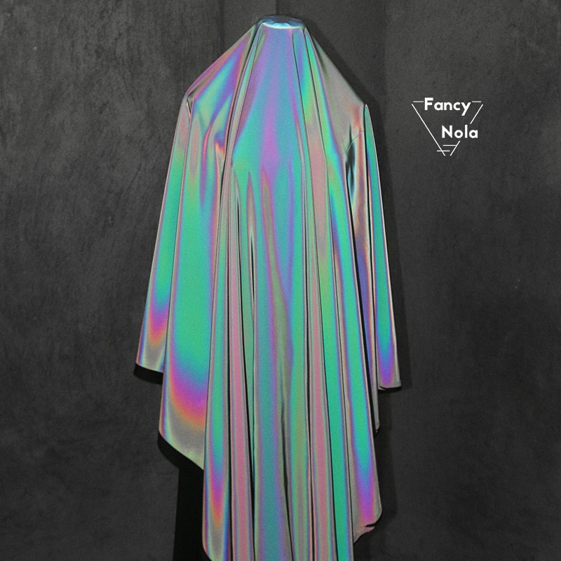 Iridescent Light Reflecting Fabric Gradient Lumino... – Vicedeal