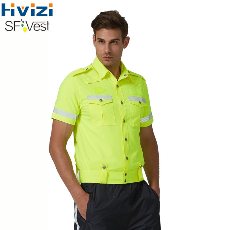 Hi Vis Reflective Warning Clothes Mens Safety Work... – Grandado