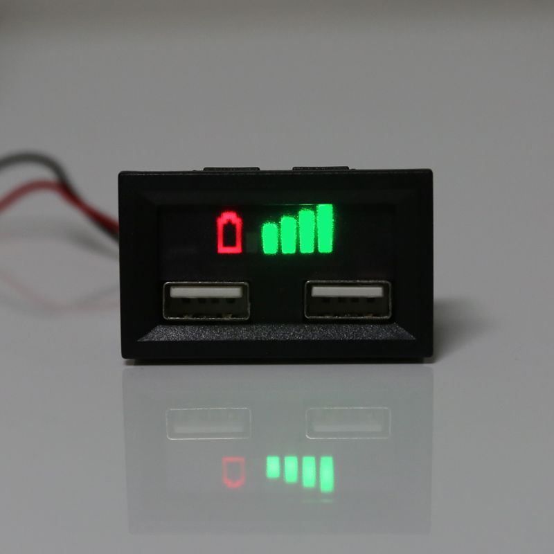 12V Lead Acid Battery Capacity Display Power Meter... – Vicedeal