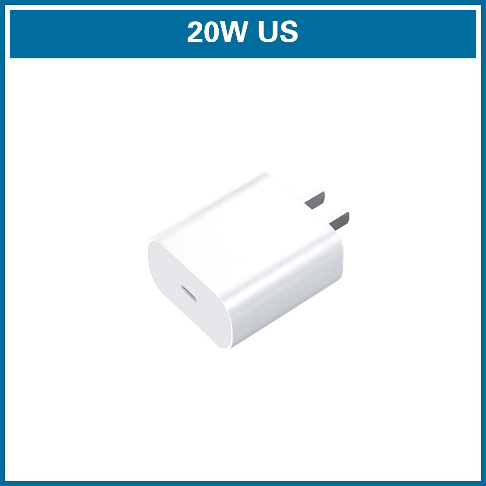 PD 20W USB-C Power Adapter Charger US EU Plug QC4.... – Grandado