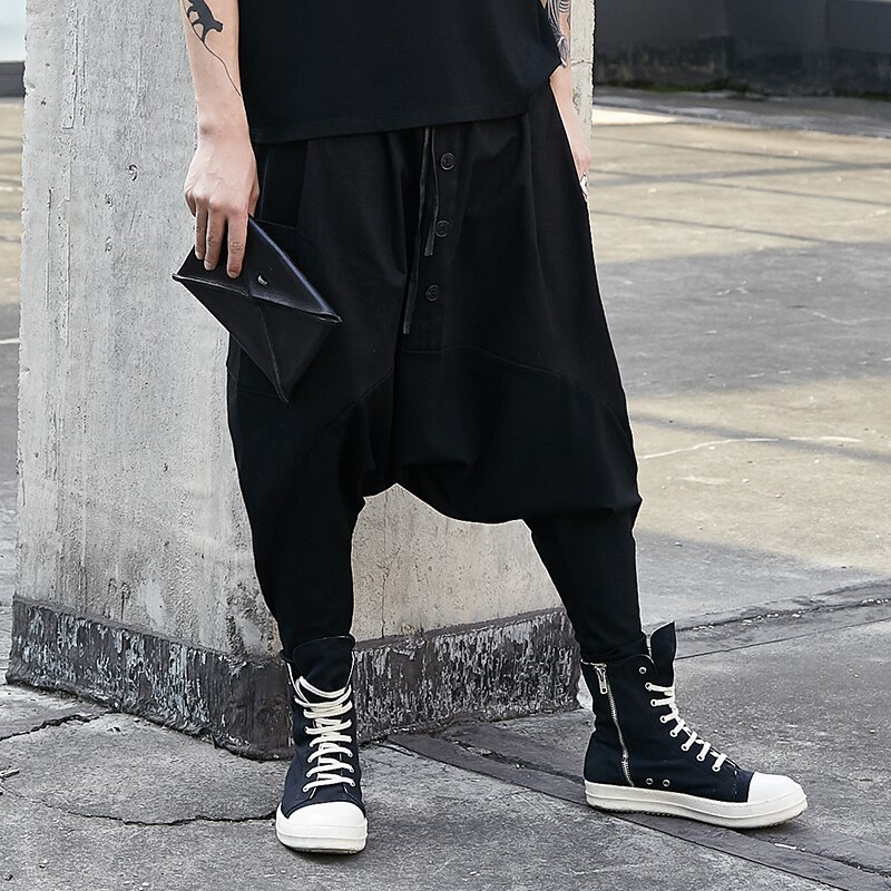 Men's nine split pants Spring and Autumn trend... – Vicedeal