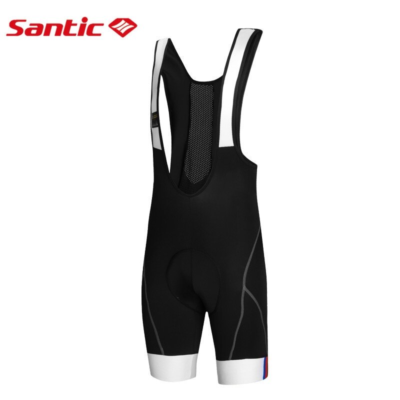 Santic Bicycle Bib Shorts Cycling 4D Padded Riding... – Grandado