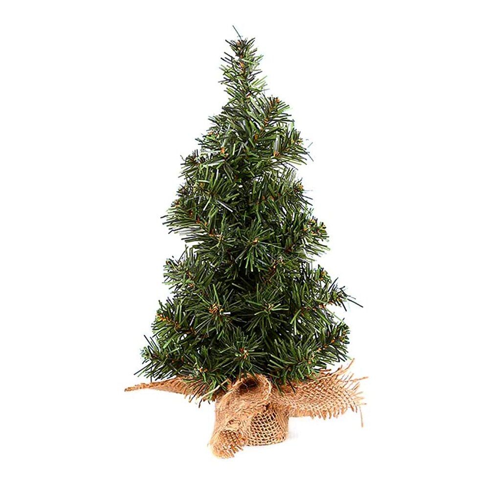 Mini Christmas Tree Sisal Silk Cedar Tree Small Ar... – Grandado