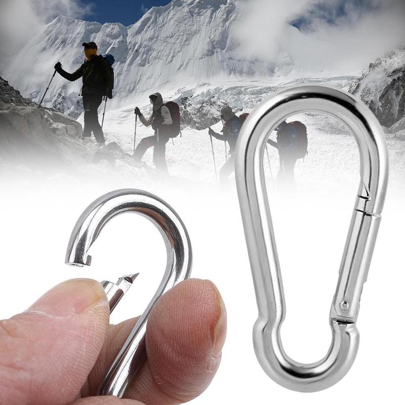 Carabiner Aluminum Alloy D Ring Key equipment Snap... – Grandado
