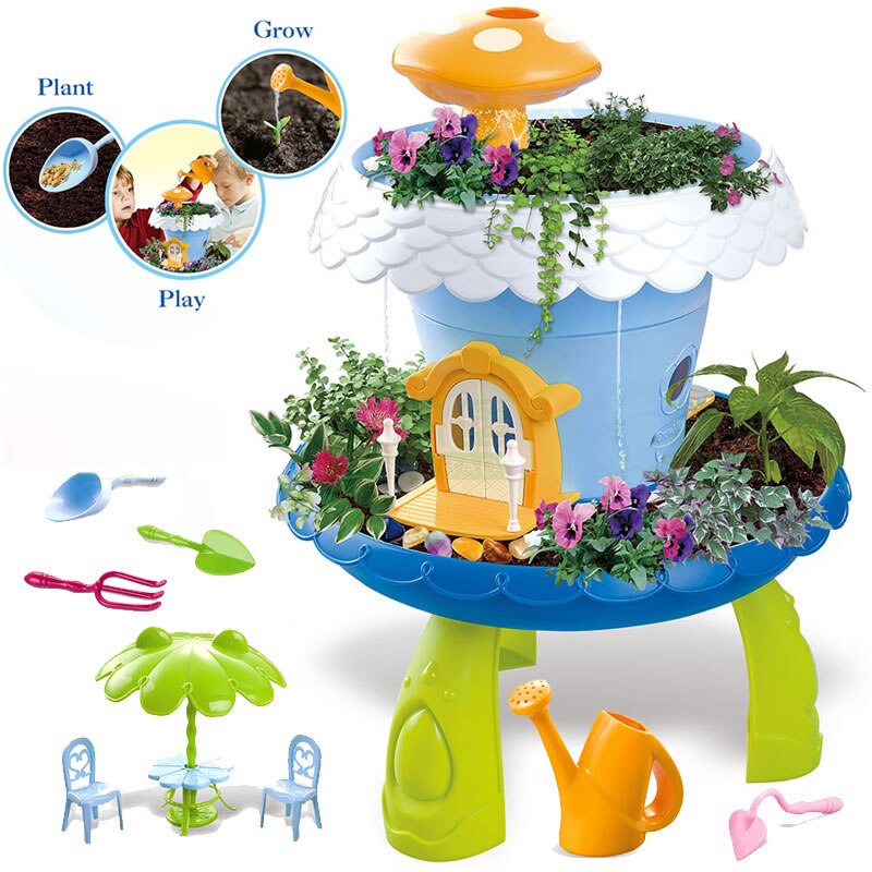 Kids DIY Plant Grow House Toys Educational Pretend... – Grandado
