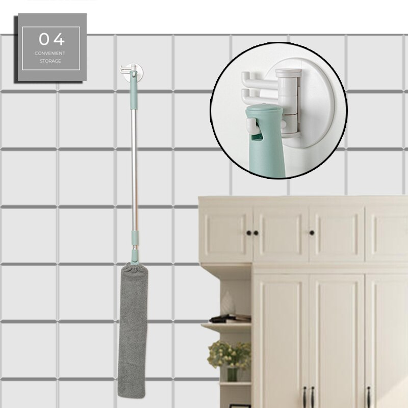 Long Crevice Dust Brush Telescopic Microfiber Dust... – Vicedeal