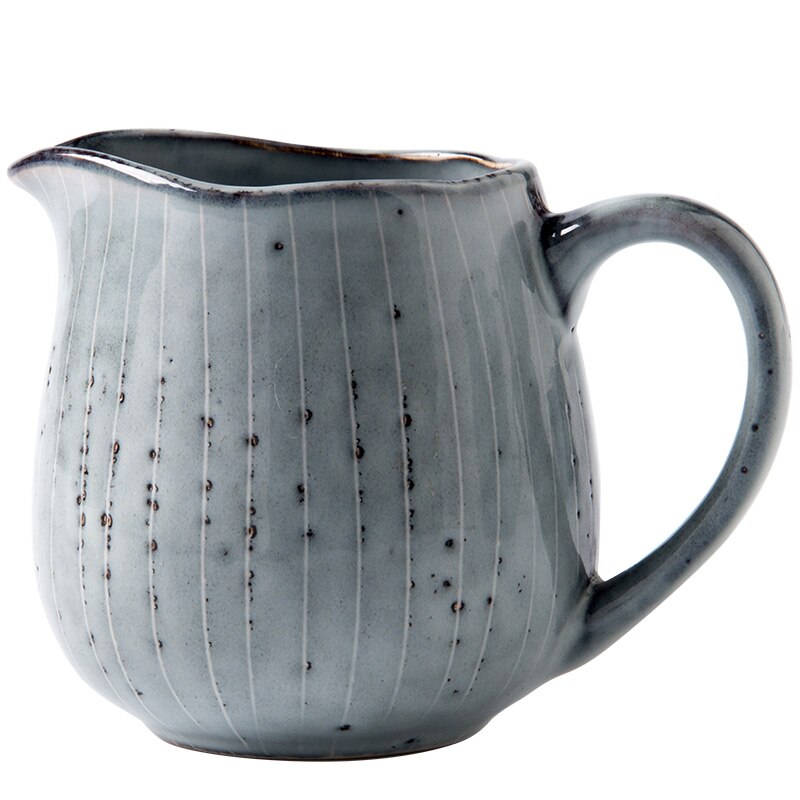 KINGLANG Japanese Style Ceramic Milk Pot Coffee With Milk Cup And ...