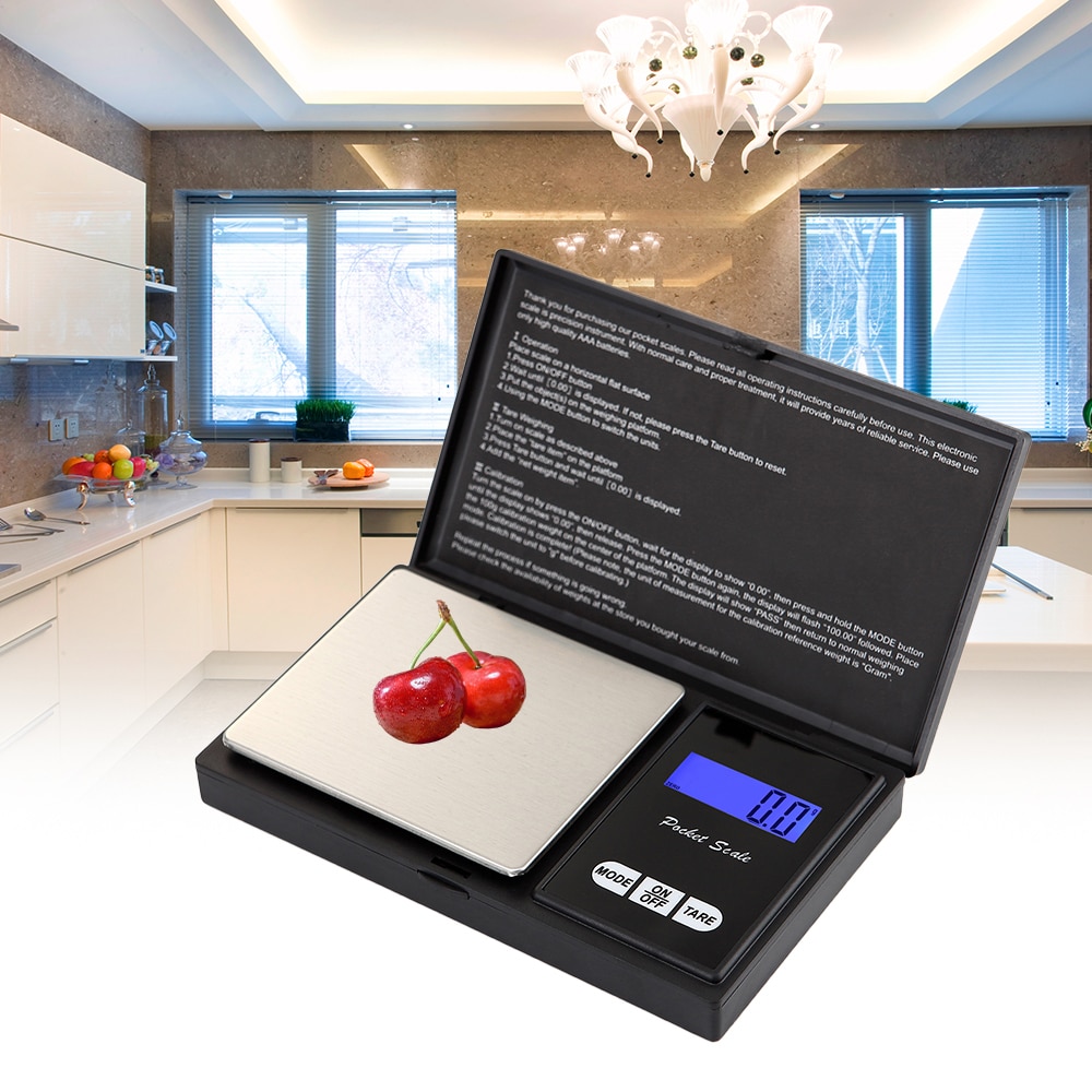 Kitchen Scale 500g/0.1g Food Scale with LCD Displa... – Grandado
