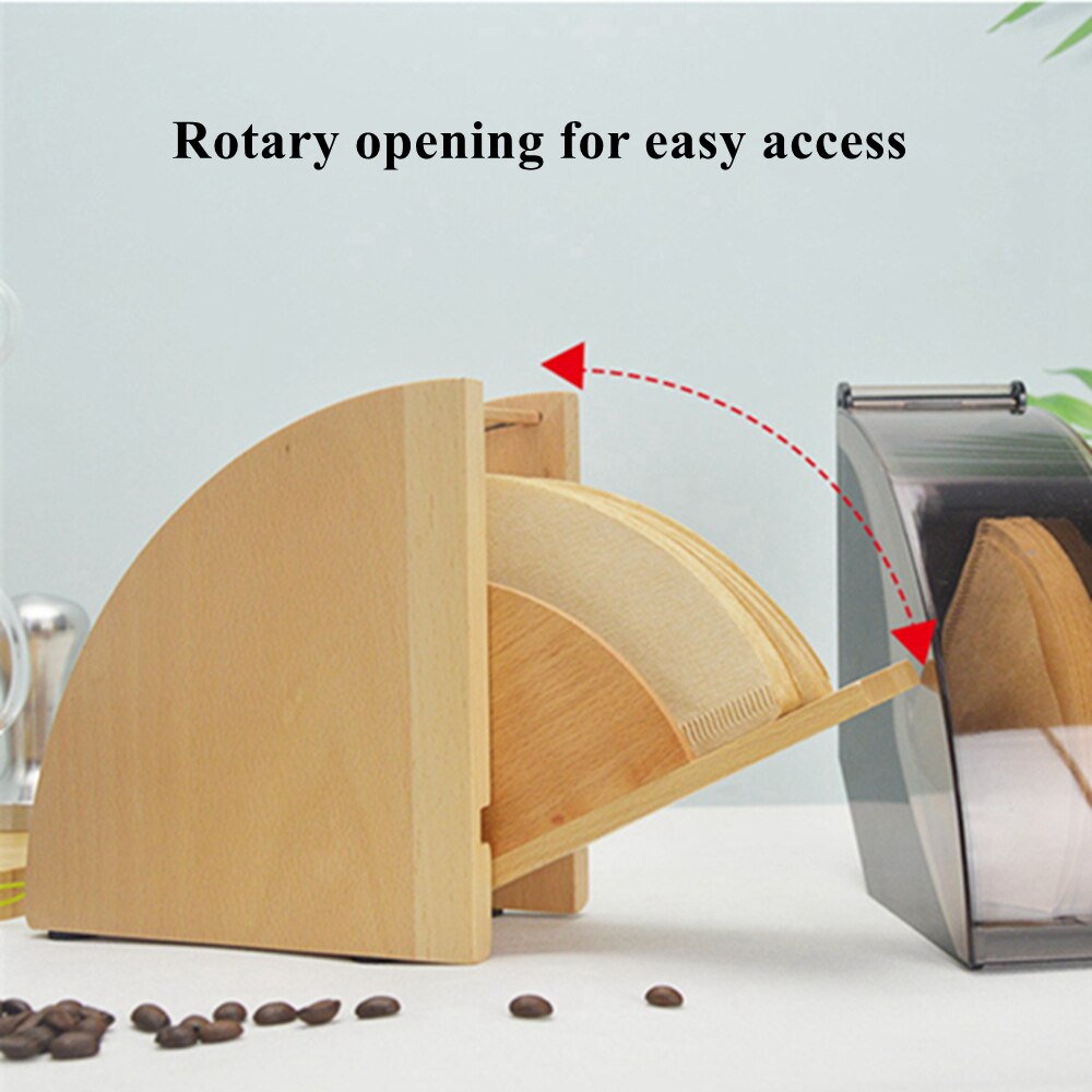 Koffie Filter Papier Opbergdoos Holder Eenvoudige ... – Vicedeal
