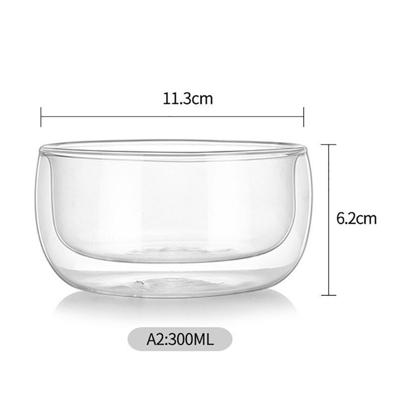 Double Layer Heat-resistant High Borosilicate Glas... – Vicedeal